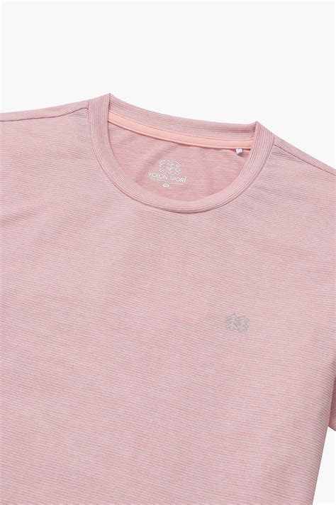 여성 기본형 반팔 라운드 티셔츠 Kolon Sport