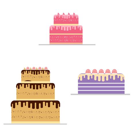 Free Cake Vector Template To Edit Online
