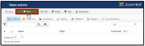 How To Create Or Edit Mass Actions In Hikashop For Joomla X Ltheme