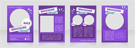 Beauty Blank Brochure Design Guide Corporate Product Vector Guide