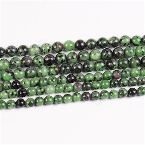 Ruby In Zoisite Beads Wholesale Beading Store Dearbeads