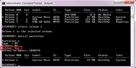diskpart list disk
