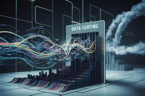 Abstract Digital Technology Background Big Data Visualization High Speed Network Connection