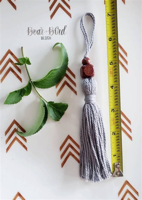 Beaded Tassel Christmas Ornaments Farmhouse Decor Etsy India