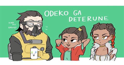 Loba Rampart And Caustic Apex Legends Drawn By Nojimaminami Danbooru