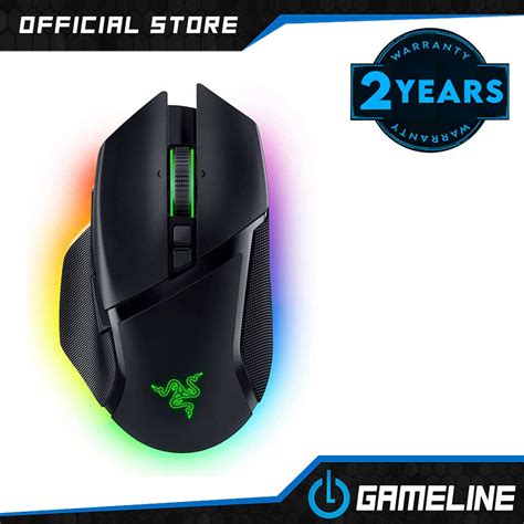 Razer Wireless Basilisk V3 Pro Egonomic Gaming Mouse Black Shopee