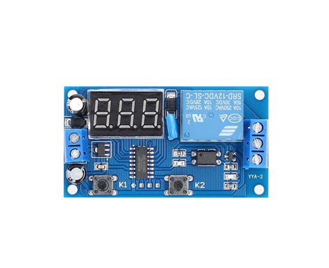 Infinite Cycle Delay Timing Timer Digital Relay Module Onoff Control Switch With Led Display