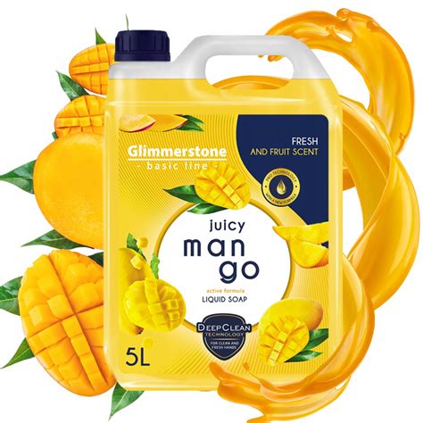 GLIMMERSTONE KREMOWE MYDŁO W PŁYNIE DO RĄK NAWILŻAJĄCE ŚWIEŻE MANGO