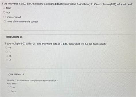 solved if the hex value is 0xd then the binary to unsigned b2u