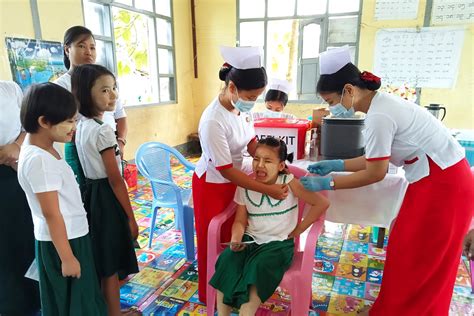 သံတွဲမြို့နယ်တွင် သားအိမ်ခေါင်းကင်ဆာရောဂါကာကွယ်ဆေး Hpv ဆက်လက်ထိုးန