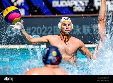 Budapest Hungary July 1 Marko Mrsic Of Montenegro During The Fina