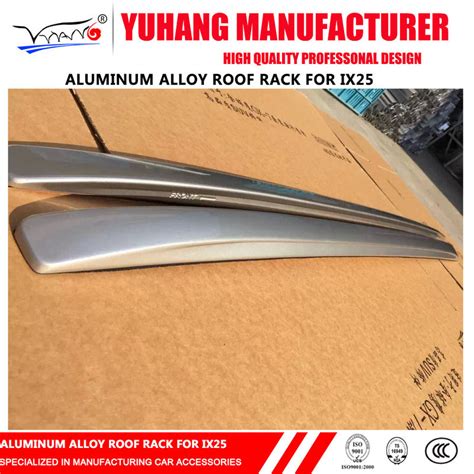 C120 High Quality Roof Rails Side Rails For Hyundai Ix25 Abs Plastic Silver