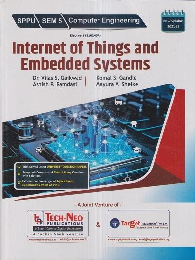 internet of things and embedded systems comp engg sem 5 sppu dr