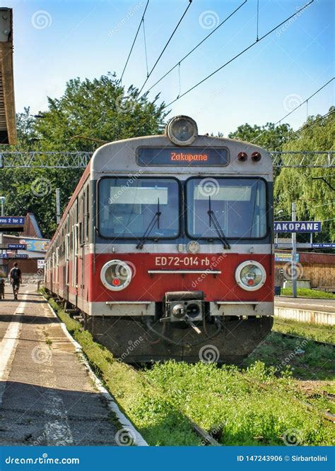 Train Station In Zakopane In Southern Poland Editorial Photo Image