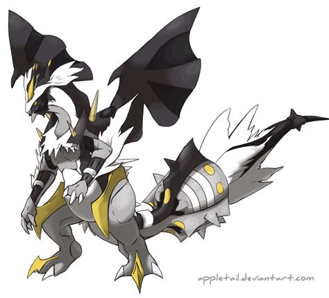 Reshiram Zekrom And Kyurem Pokemon And 2 More Drawn By Amurous