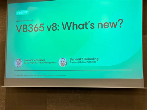 Veeam 100 Summit 2023 Day 2 Veeam Community Resource Hub