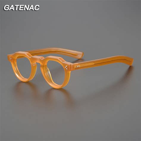 Gatenac Full Rim Round Eyeglasses Fuzweb