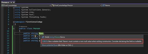 How To Handle Nullable Reference In Net 6 Dotnet Copilot