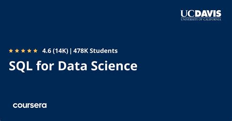 Sql For Data Science Coursya Sql For Data Science Coursya