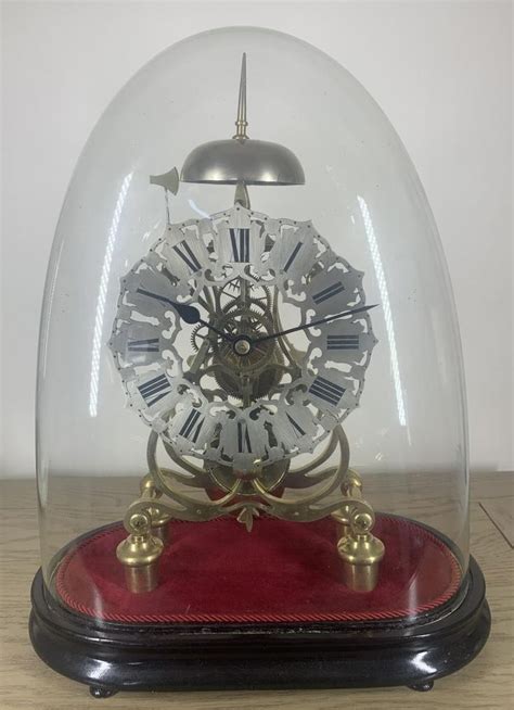 Striking Eight Day Fusee Skeleton Clock Clock Skeleton Clock Old Clocks
