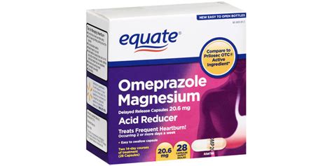 Equate Omeprazole Magnesium Capsules 206mg 28ct Reviews 2019