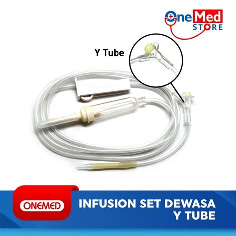 Jual Infus Set Y Type Onemed Selang Infus Y Type Infusion Set Shopee