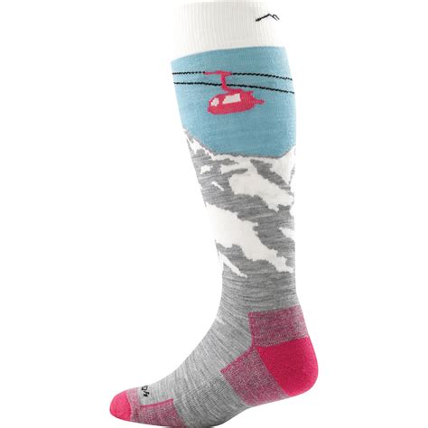 Darn Tough Yeti Cushion Ski Socks Womens