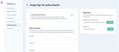 How To Enable Sso Authentication Help Center Whatconverts