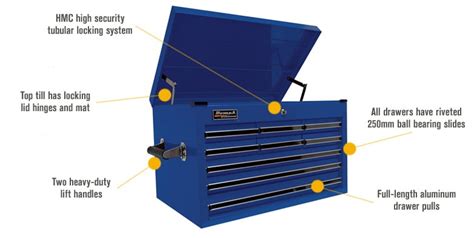 Homak Pro Series 27in 9 Drawer Extended Top Tool Chest 26in W X 17 1