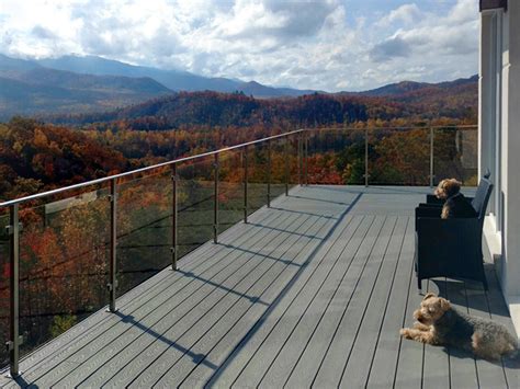 Deck Glass Installation Portage Glass And Mirror