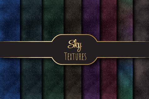 Colored Sky Textures Graphic By Graphicbubble · Creative Fabrica