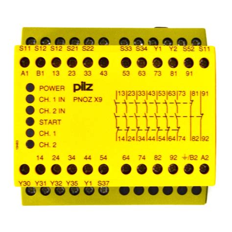 PILZ PNOZ X9 OPERATING MANUAL Pdf Download ManualsLib