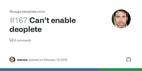 Can T Enable Deoplete Issue 167 Shougo Deoplete Nvim GitHub