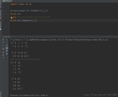 numpy的ndarray——多维数组对象 ndarray 建立多维数组 csdn博客