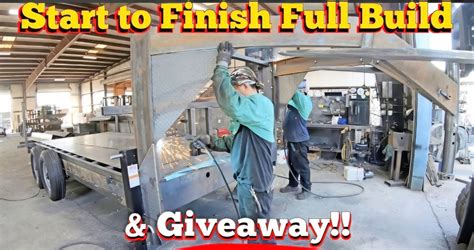 How To Build A Diy Dump Trailer