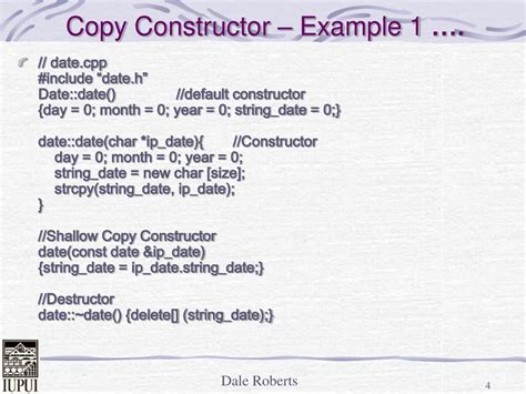 Ppt Classes Copy Constructors Powerpoint Presentation Free Download Id1001956