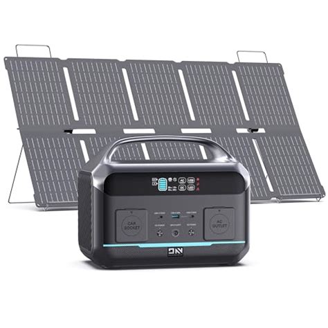 Solar Generator 600wsurge 1200w Daranener Portable Power Station With