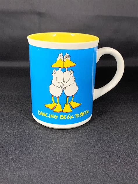 John Baron Beek To Beek Coffee Mug Vintage Ducktales Dancing Beek To
