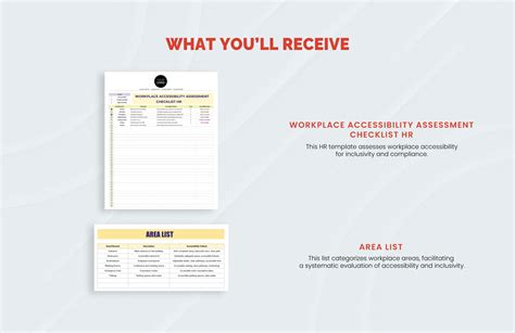 Workplace Accessibility Assessment Checklist Hr Template In Excel
