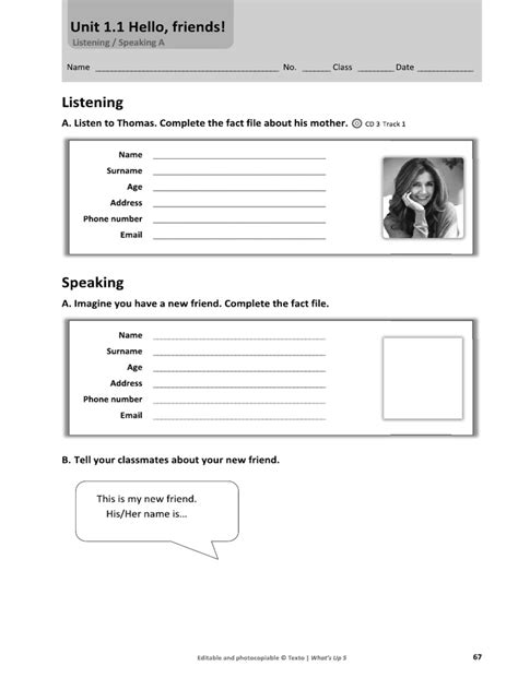 Listening Exercises Pdf