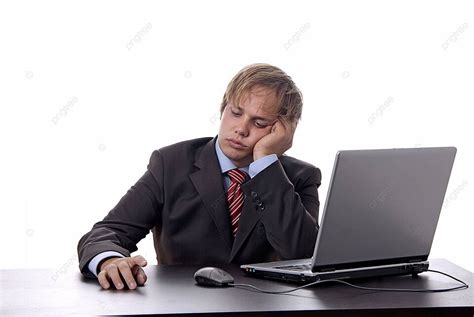 Bored Worker Modern Looking Photo Background And Picture For Free