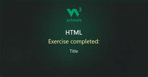 Kalyan Dandi On Linkedin Completed Exercise Html Title