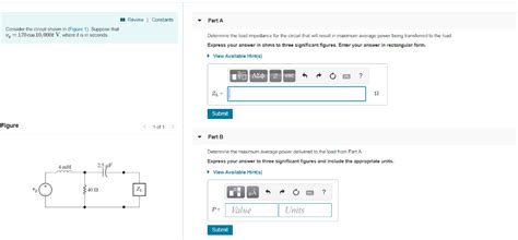 Solved Review Constants Part A Consider The Circuit Shown In Chegg