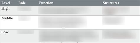 Hierarchy Diagram Quizlet