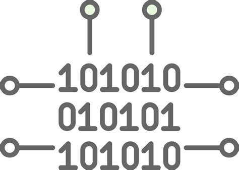 Binary Code Fillay Icon 42831935 Vector Art At Vecteezy