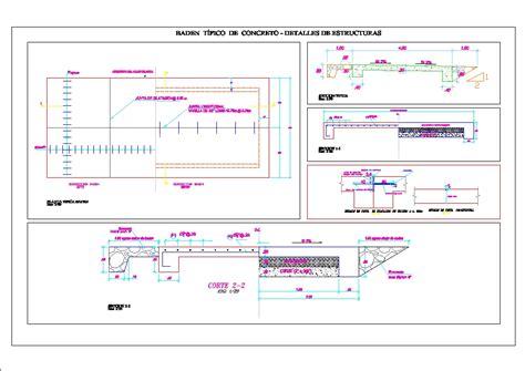 Concrete Ditch In Autocad Download Cad Free 248 Mb Bibliocad