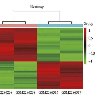Heatmap And Volcano Plot Of Differentially Expressed Genes DEGs A