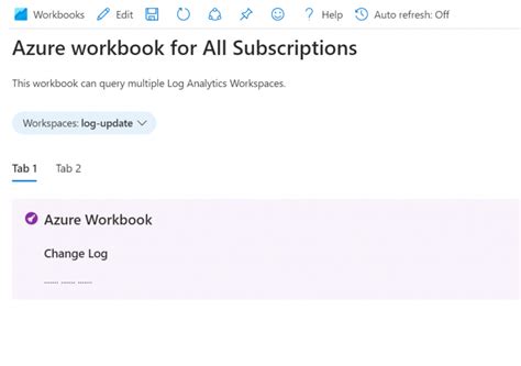 Creating Azure Workbook