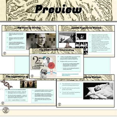 Eugenics By Worldofdifference Tpt