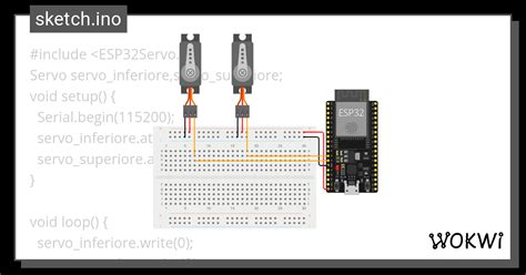 Servo - Wokwi ESP32, STM32, Arduino Simulator